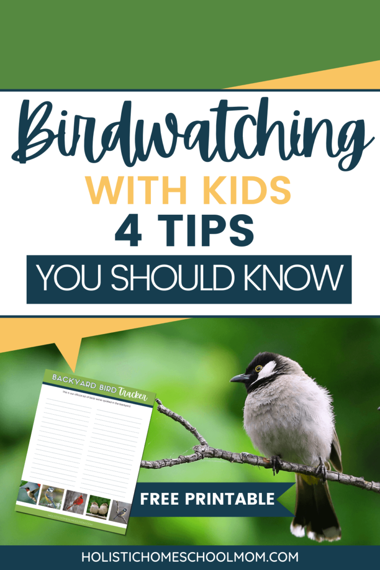 Birdwatching with Kids: 4 Tips You Should Know - Holistic Homeschool Mom