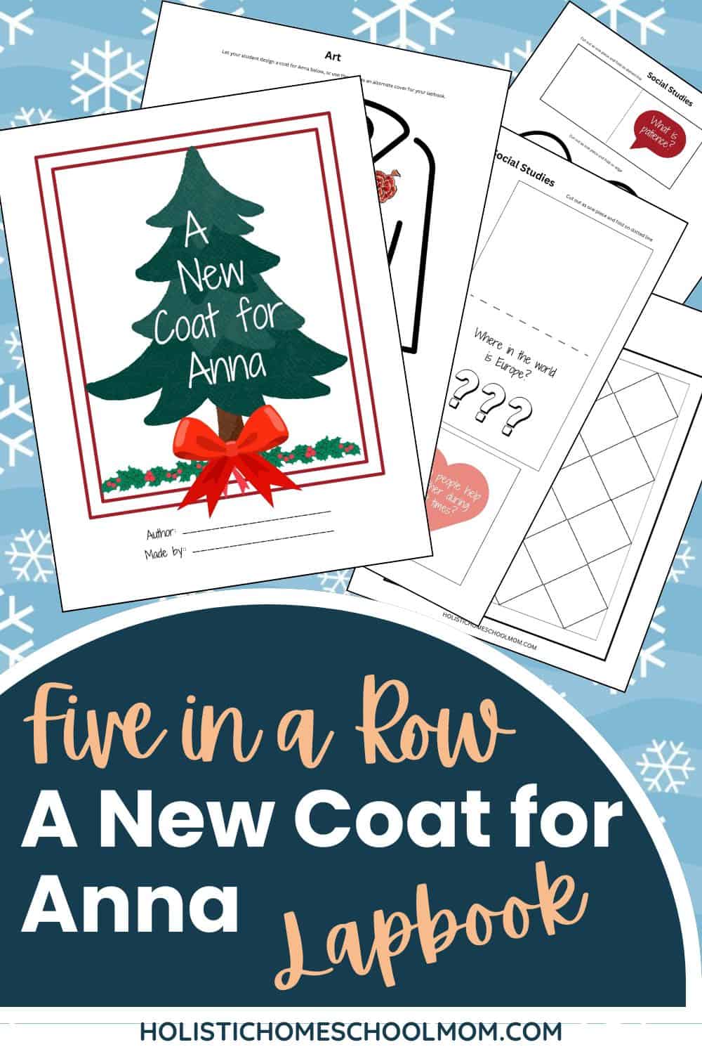 A New Coat for Anna Lapbook - Holistic Homeschool Mom