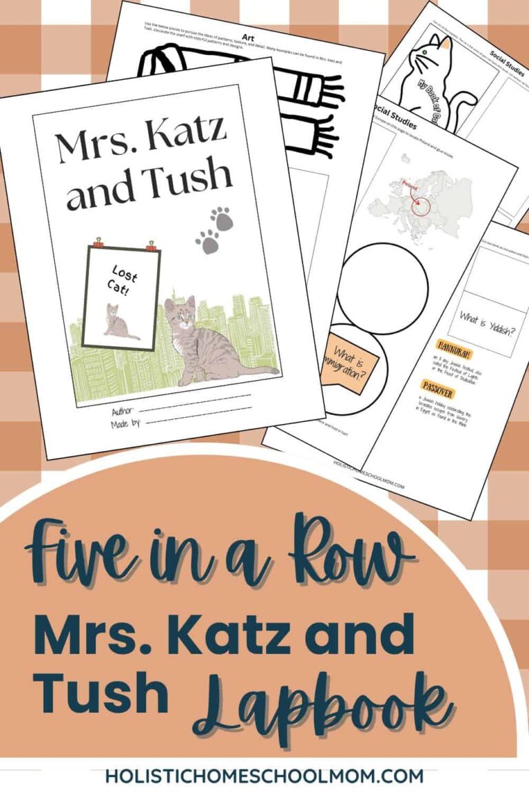 Mrs. Katz and Tush Lapbook - Holistic Homeschool Mom