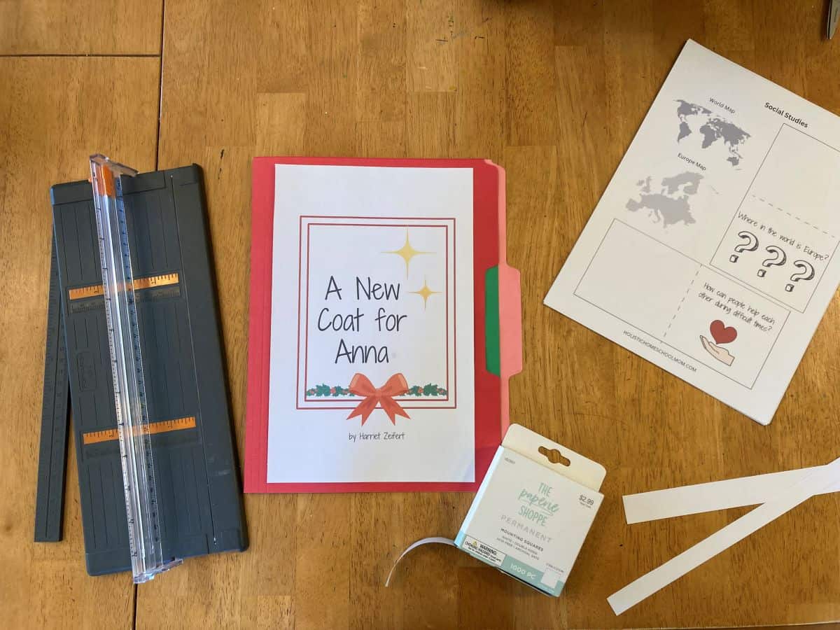A New Coat for Anna Lapbook - Holistic Homeschool Mom
