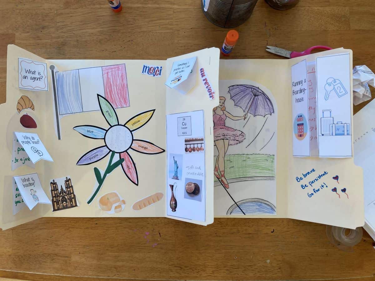 Mirette on the High Wire Lapbook - Holistic Homeschool Mom